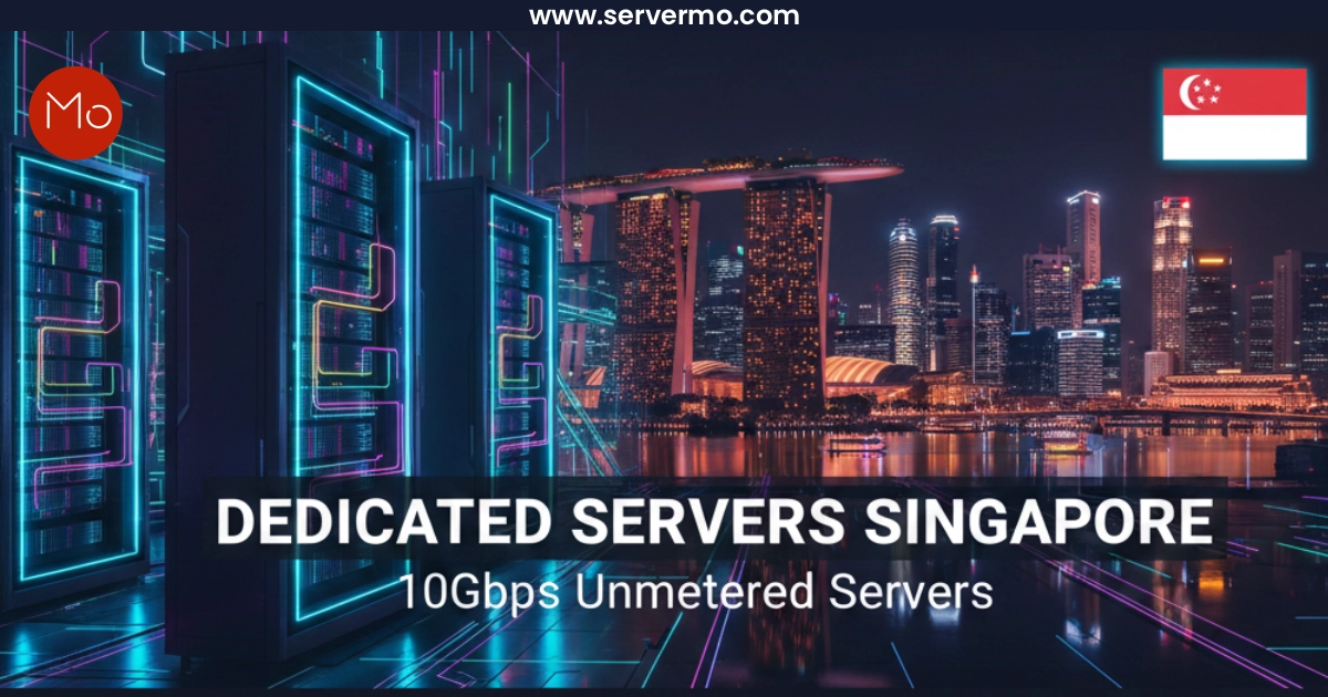 Singapore Dedicated Servers | 10Gbps Port - ServerMo